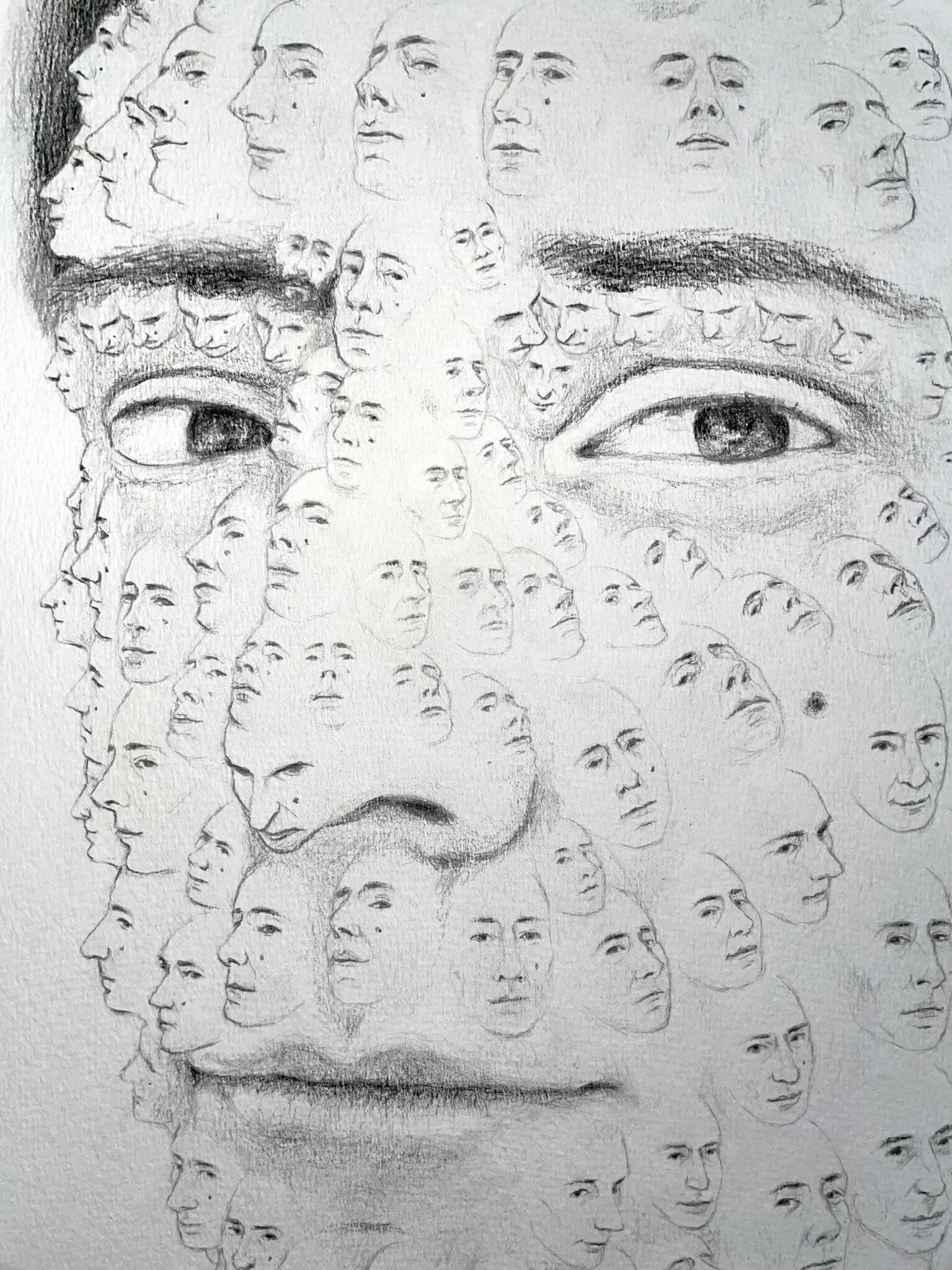 Romanesco – drawing (2022) – Sebastien Loghman